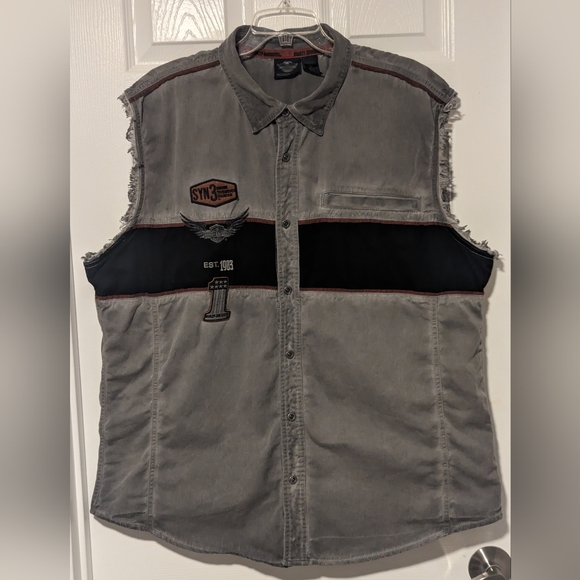 Harley-Davidson | Jackets & Coats | Harleydavidson Motorcycles Vest ...